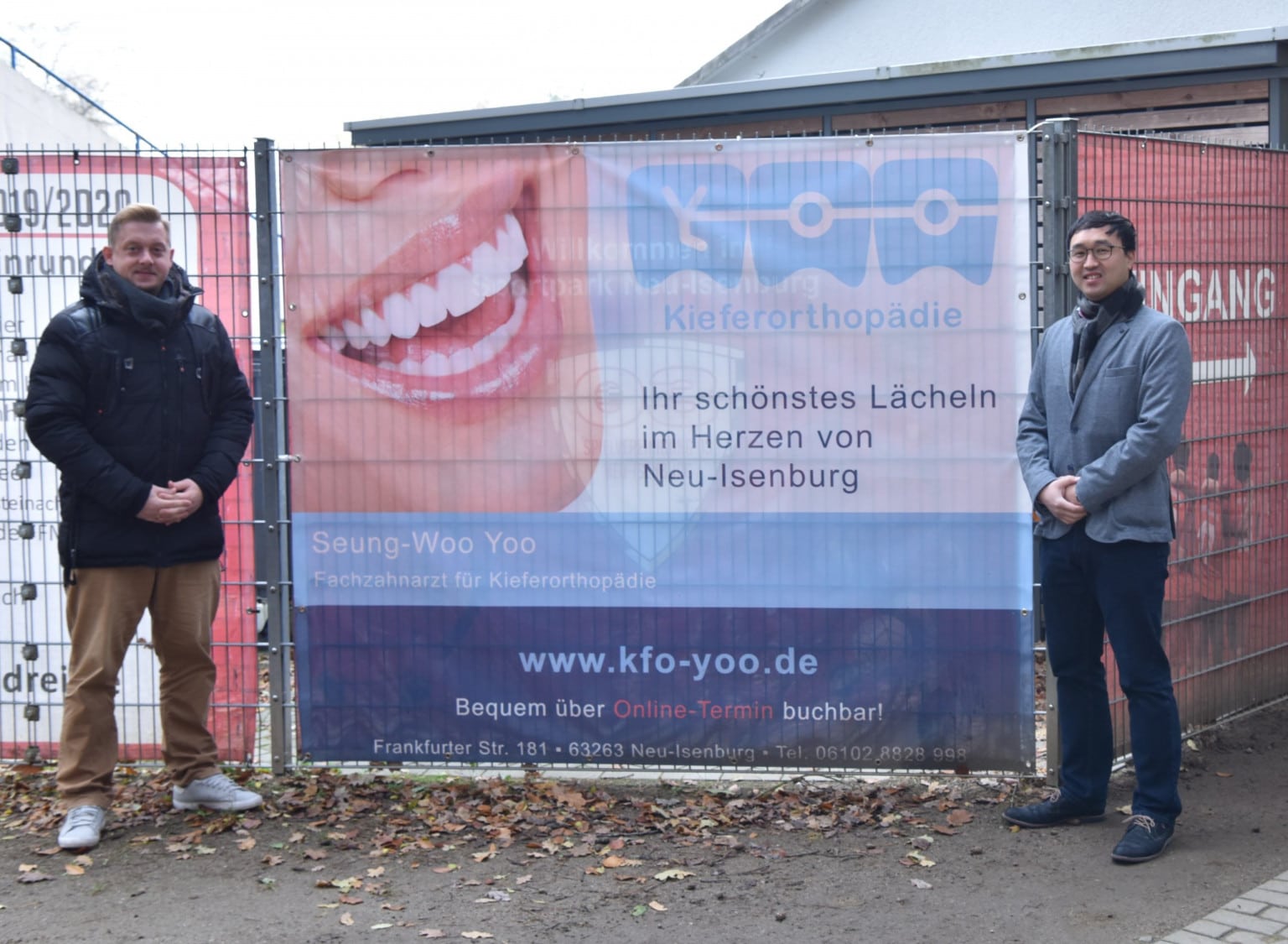 Sponsor von Spvgg 03 Neu-Isenburg - Fachpraxis für Kieferorthopädie Dr. Yoo Sponsor von Spvgg 03 Neu-Isenburg - Fachpraxis für Kieferorthopädie Dr. Yoo